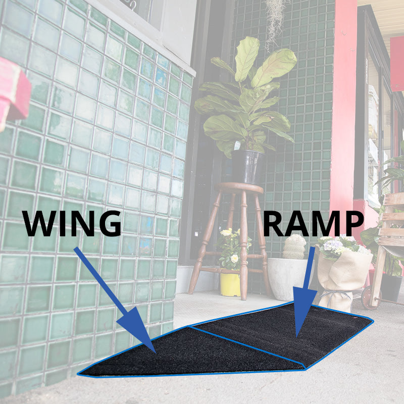 Disability Access Ramp Wings - Gradient 1:8 – Push Mobility
