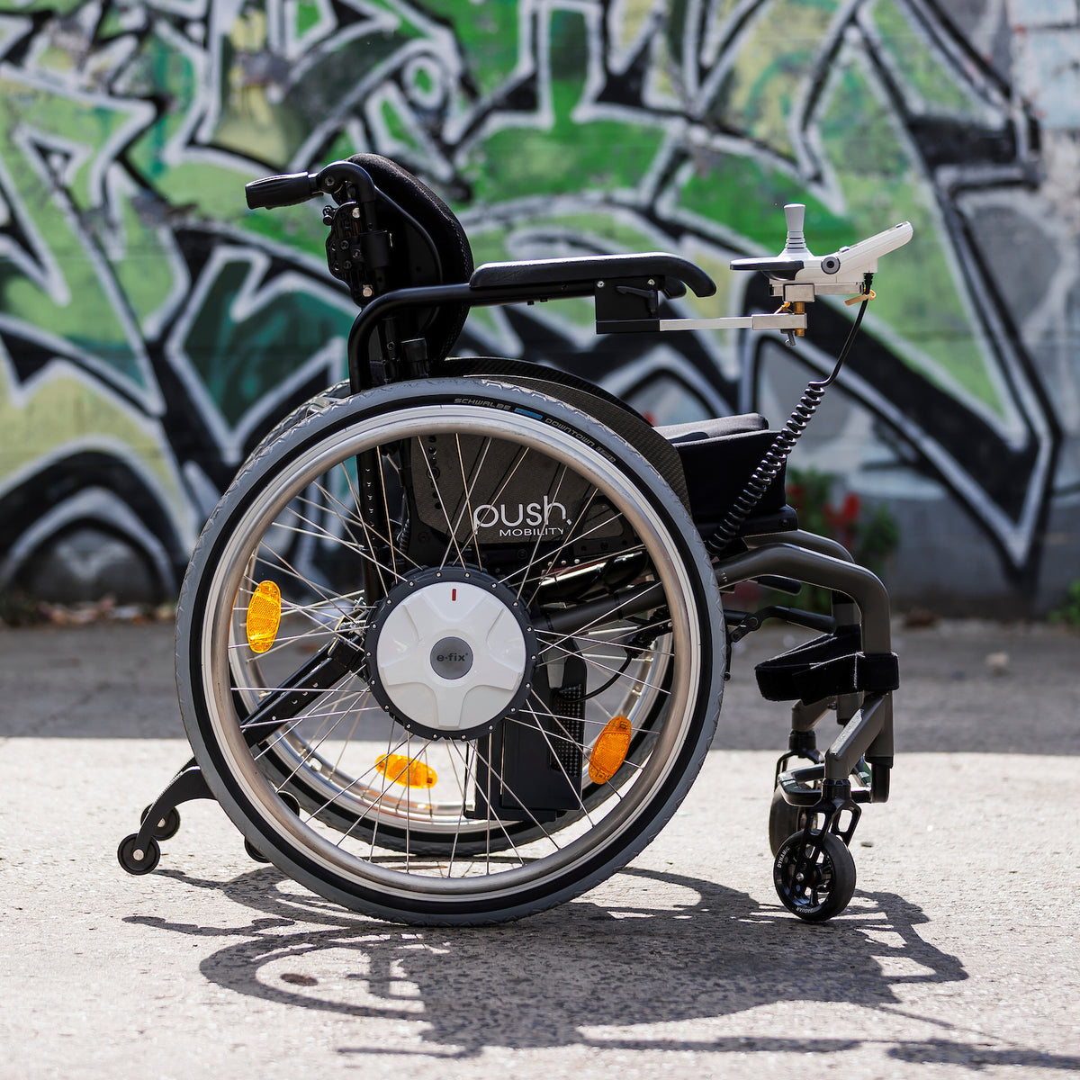 Alber E-Fix E35 joystick control power drive system – Push Mobility