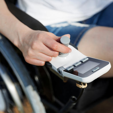 Alber E-Fix E35 joystick control power drive system – Push Mobility