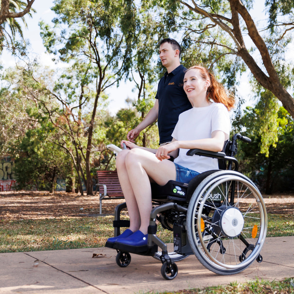 Alber E-Fix E35 joystick control power drive system – Push Mobility