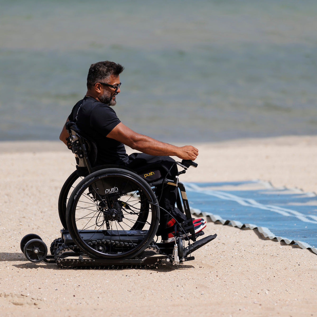 Freedomtrax FT1 - With Pro Battery - Beach Access For Wheelchair Users ...