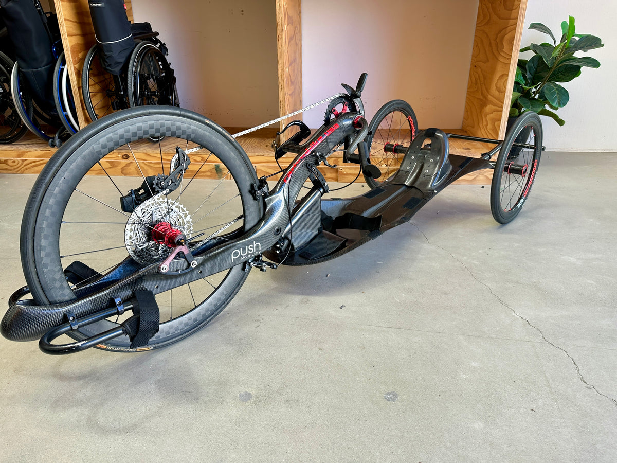 Ex demo Jetbike Gamma handcycle – Push Mobility