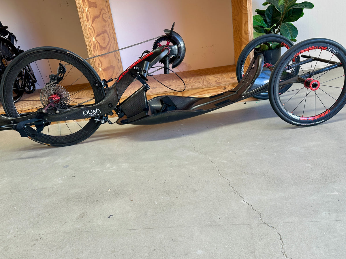 Ex demo Jetbike Gamma handcycle – Push Mobility