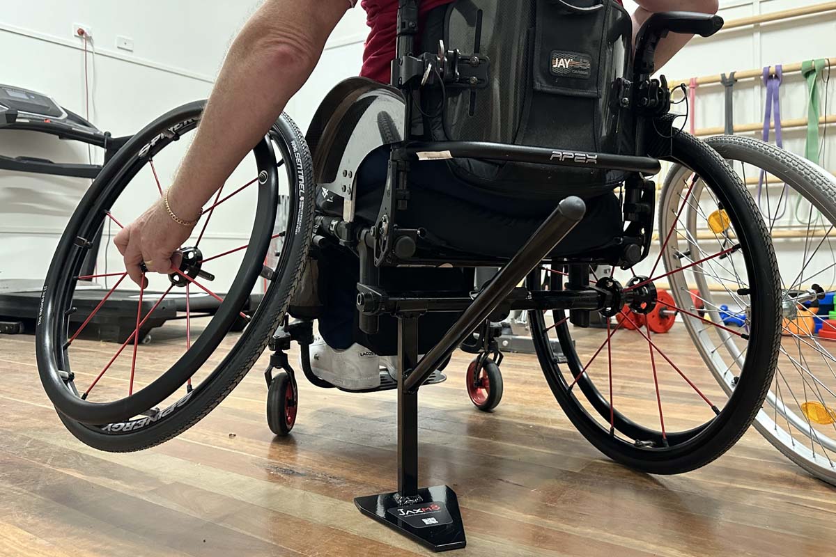 JaXm8 Wheelchair Stand – Push Mobility