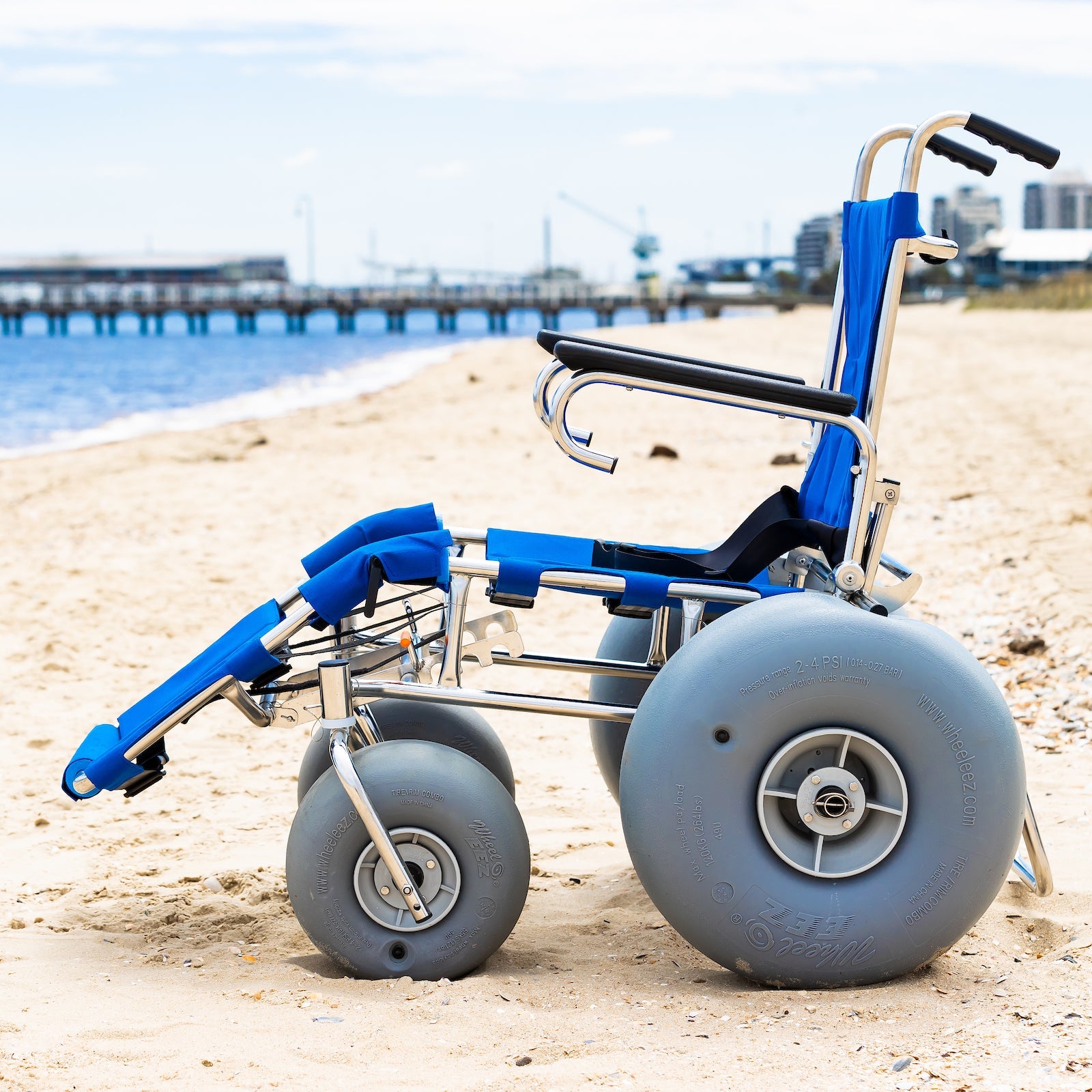 Sandcruiser® Beach Wheelchair – Push Mobility