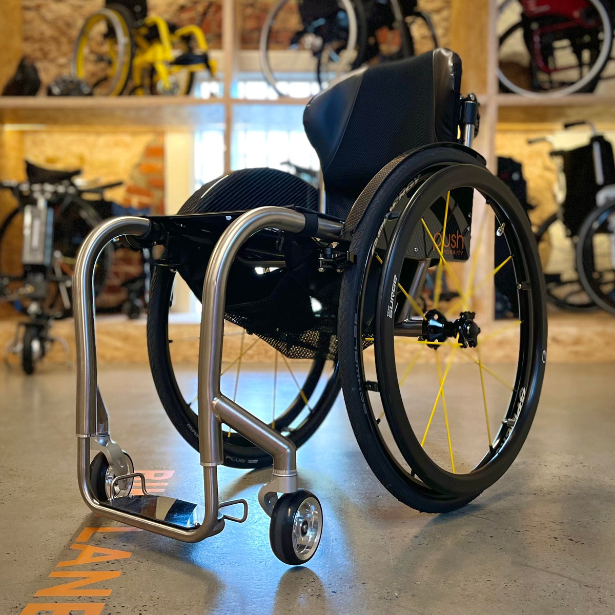 HOC Fully Custom Rigid Frame Wheelchair – Push Mobility