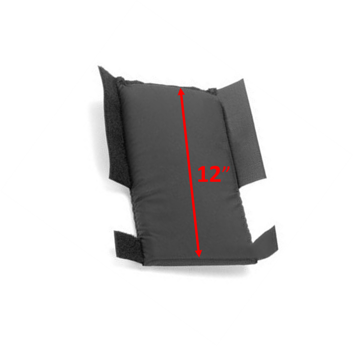 12" Front Tube Wheelchair Impact Guard - Single Side – Push Mobility