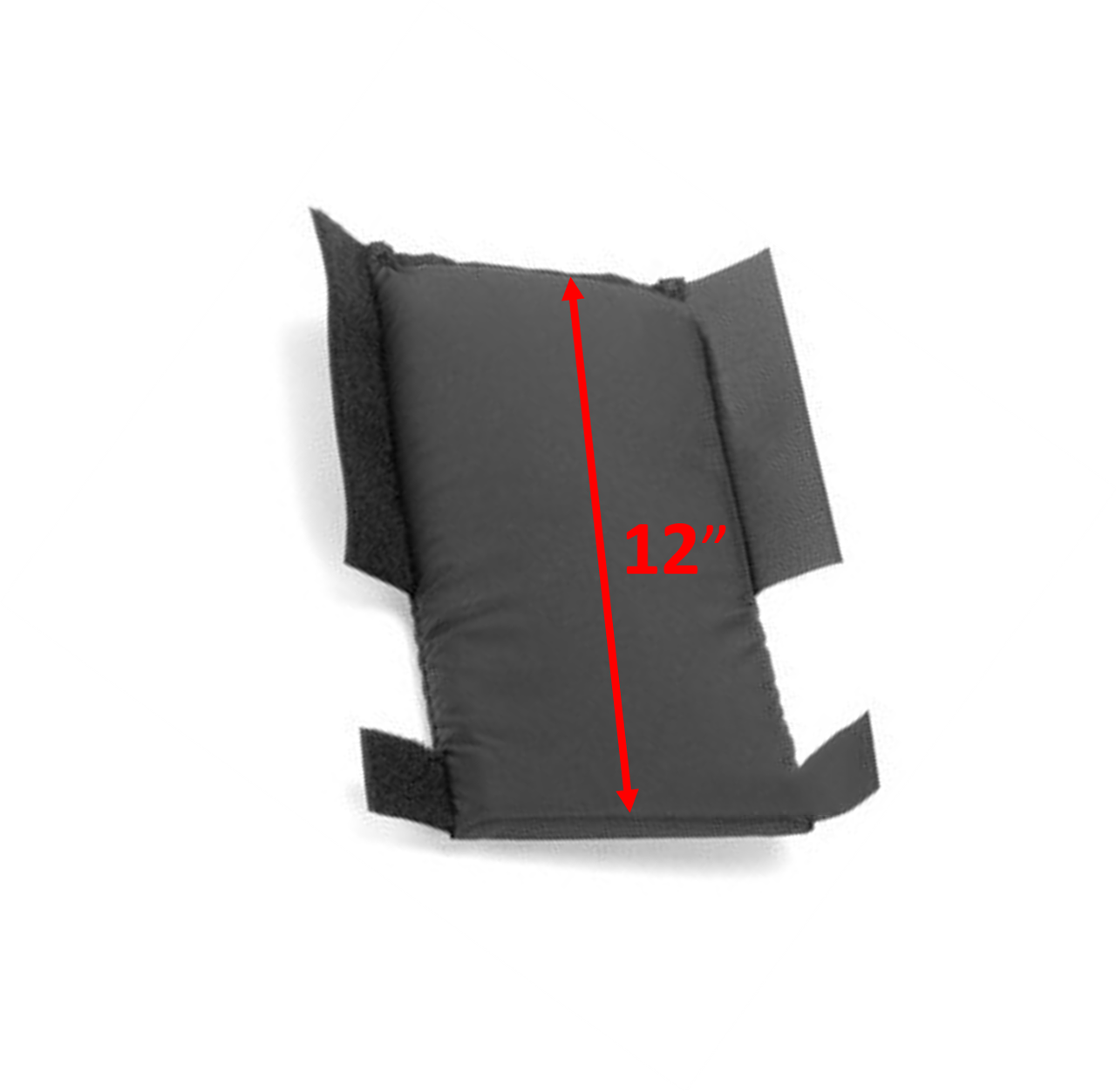 12" Front Tube Wheelchair Impact Guard - Single Side – Push Mobility