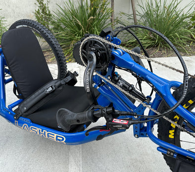 Lasher Sport ATH-FS (Full Suspension Handcycle) – Push Mobility