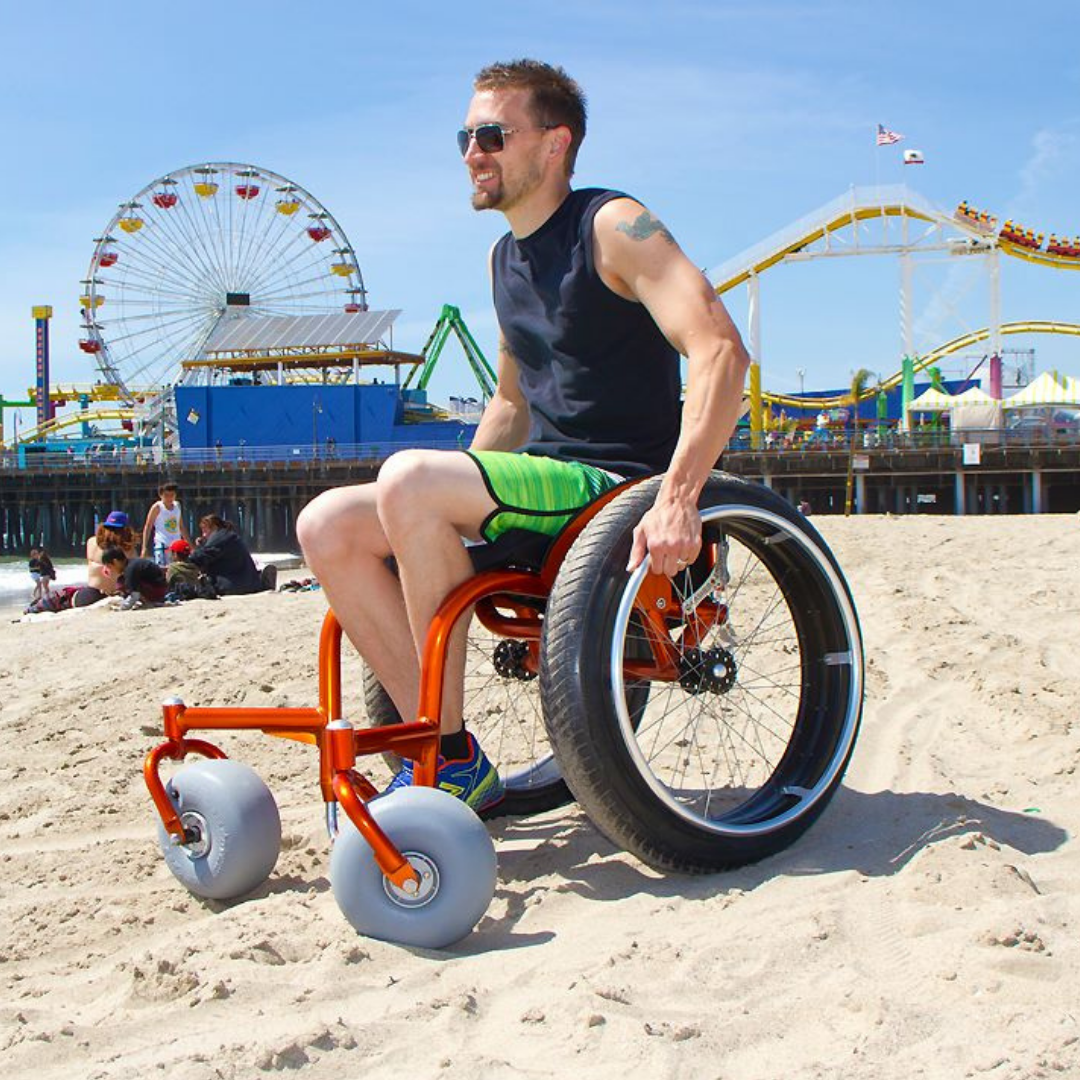 Lasher BT-Beach Wheelchair – Push Mobility