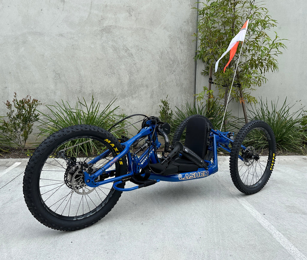 Lasher Sport ATH-FS (Full Suspension Handcycle) – Push Mobility