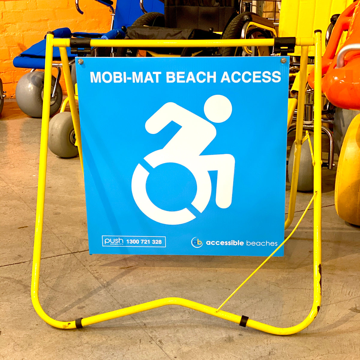 Beach Access Signage – Push Mobility