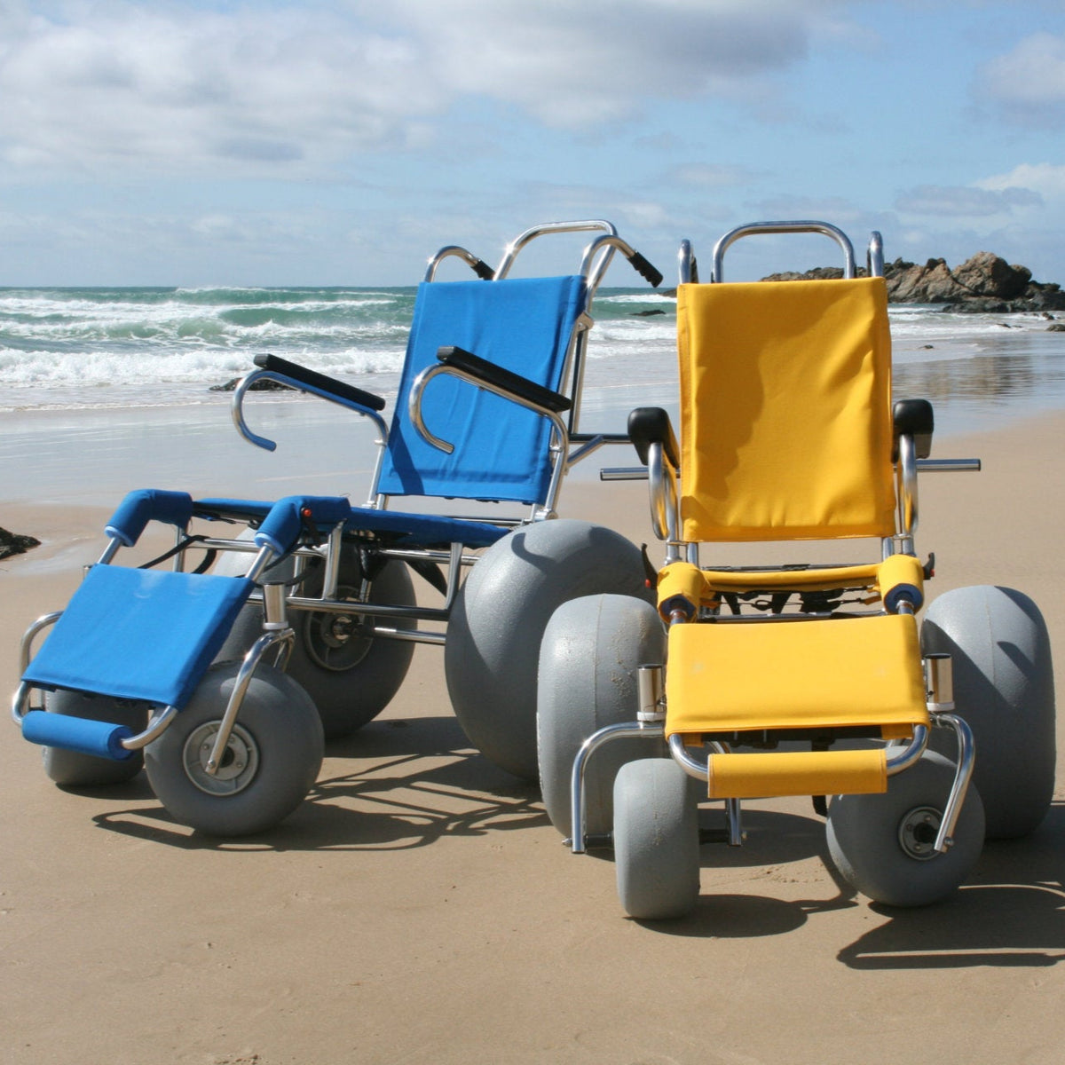 Sandcruiser® Beach Wheelchair – Push Mobility