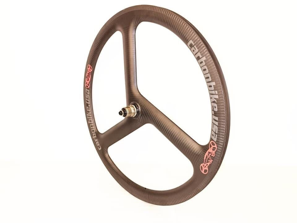 Carbonbike 650c Tri Spoke wheel – Push Mobility